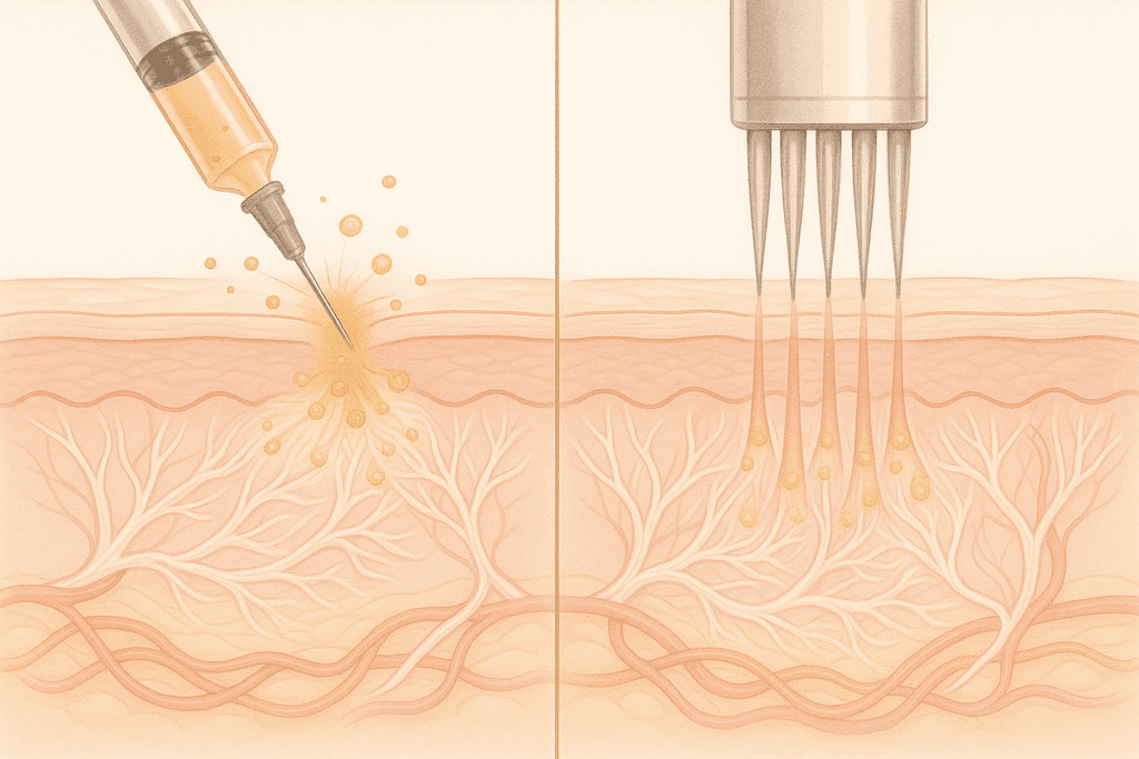 PRP therapy vs microneedling with PRP for glow | Beauty and Fly ...