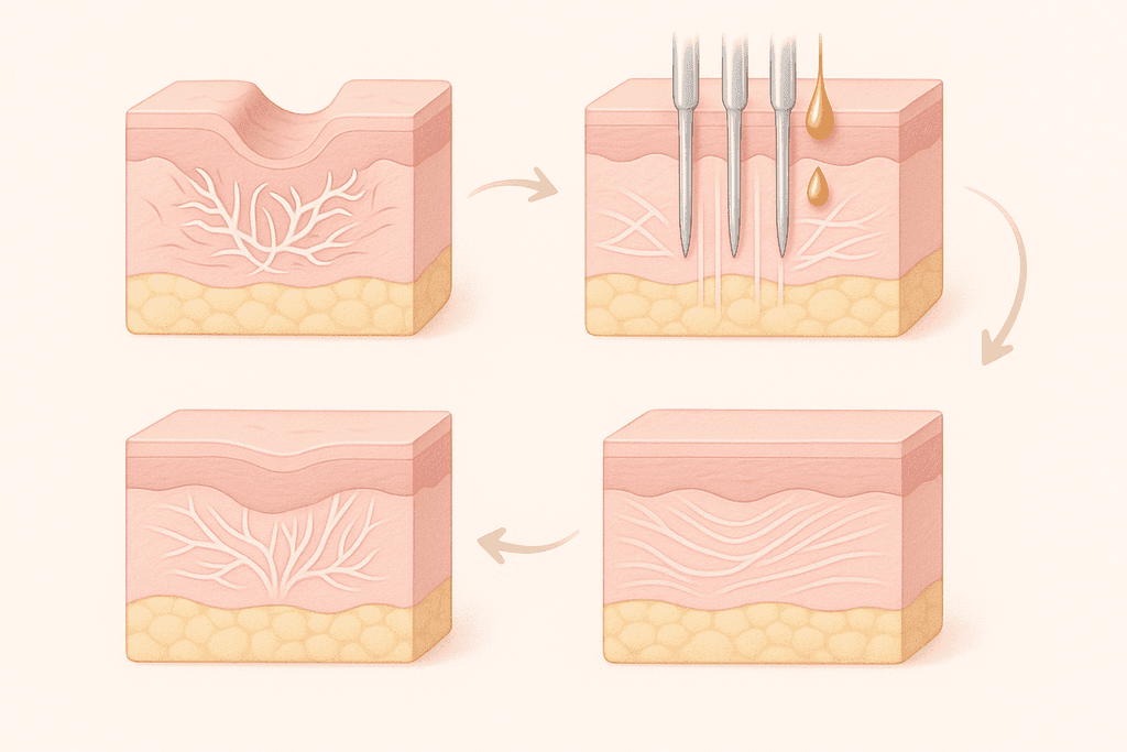 Microneedling with PRP benefits for reducing pores and scars | Beauty ...