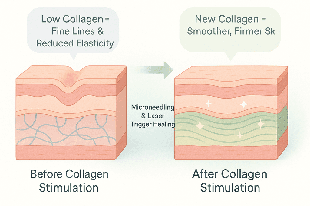 How collagen stimulation can help with early signs of aging | Beauty ...